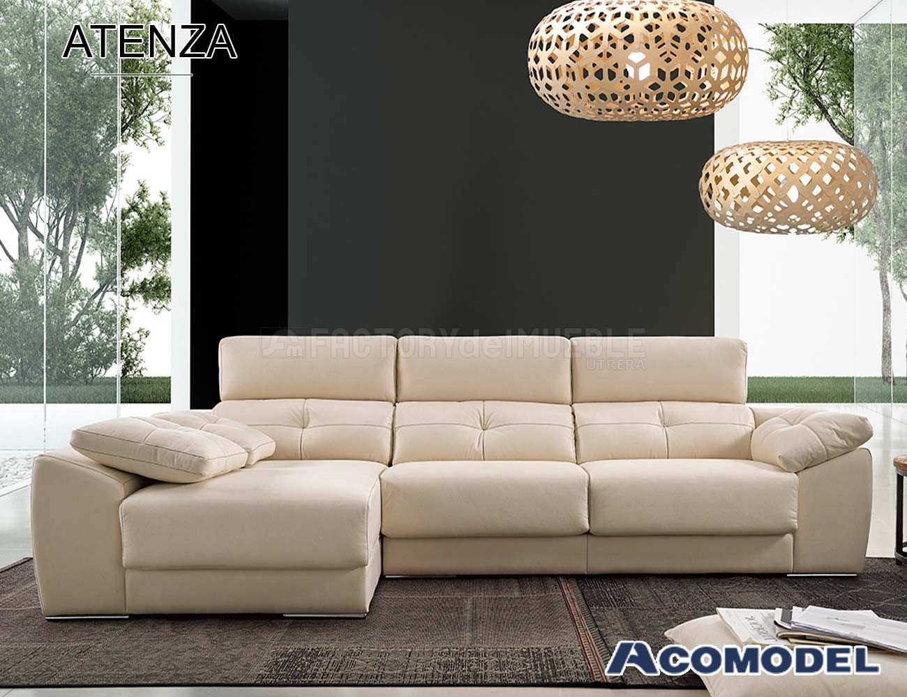 Sofá Atenza de Acomodel (29108) | Factory del Mueble Utrera